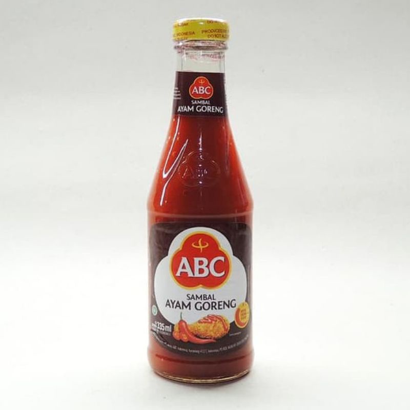 Jual ABC Saos Sambal Ayam Goreng Botol Besar 335 Ml - sauce jumbo ...
