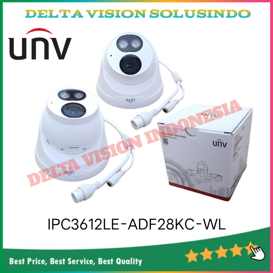 Jual Uniview IPC3612LE-ADF28KC-WL 2MP ColorHunter Built-in Mic and Speaker | Shopee Indonesia