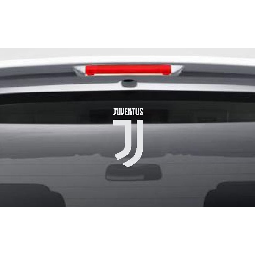 Jual Stiker Bola Logo New Juventus Sticker Mobil Siluet Lambang Juve ...