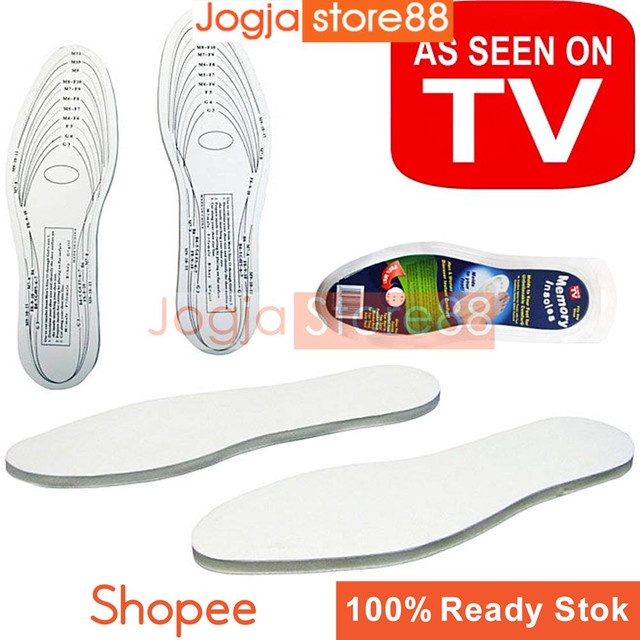 Jual Sol Sepatu Memory Foam Cocok Dengan Segala Ukuran Sepatu Nyaman ...