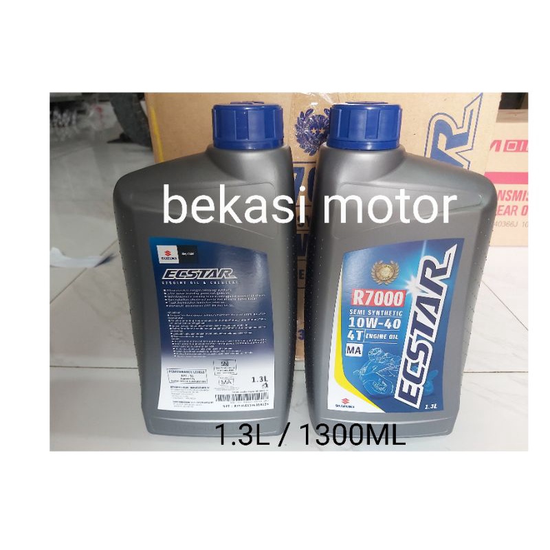Jual 990G0-21050-1P3 R7000 oli 10W-40 1300ML 1.3L SGO ecstar suzuki GSX ...