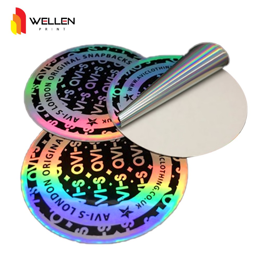 Jual WELLEN PRINT - Cetak Sticker Hologram / Stiker Rainbow / Lebel ...