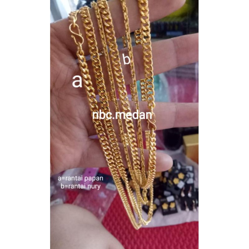 Jual Rantai kalung replika mas 24k, mewah ,persis seperti aslinya ...