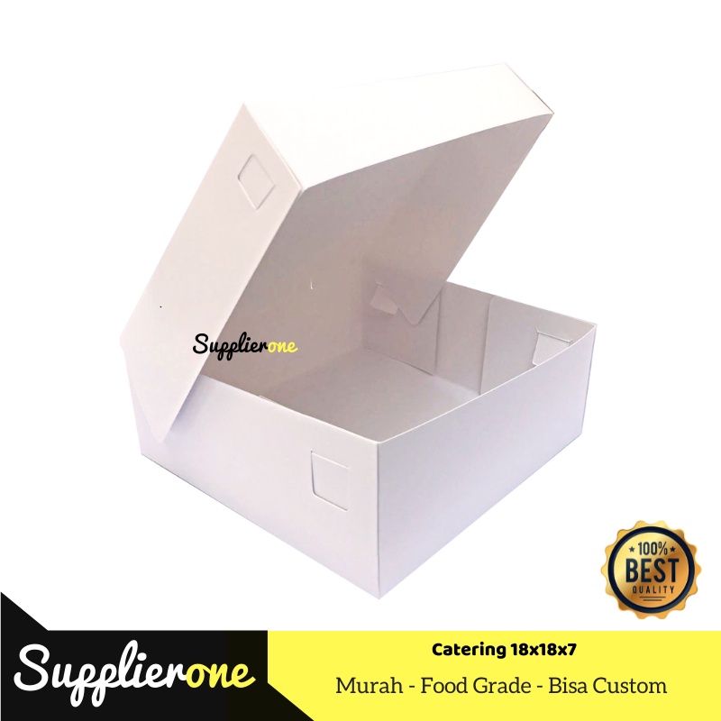 Jual Dus Box Nasi Catering, Kotak Nasi, Wadah nasi catering | Shopee ...
