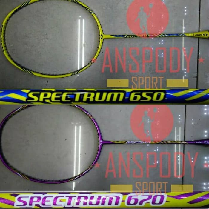 Jual RTSE4 Raket badminton Astec Spectrum 650 dan 670 ORIGINAL SALE ...
