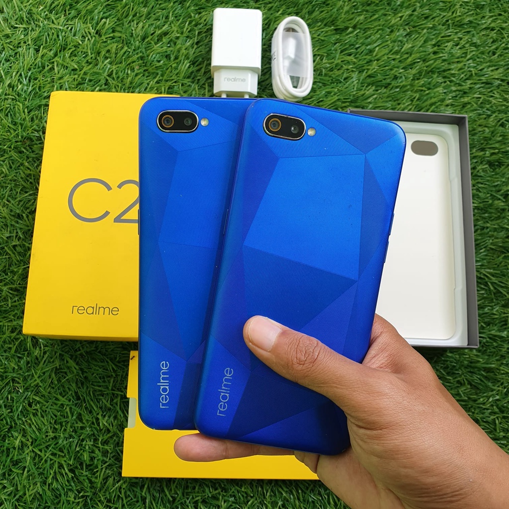 Jual REALME C2 SECOND 2/16 & 2/32 & 3/32GB HP SECOND HANDPHONE SECOND ...