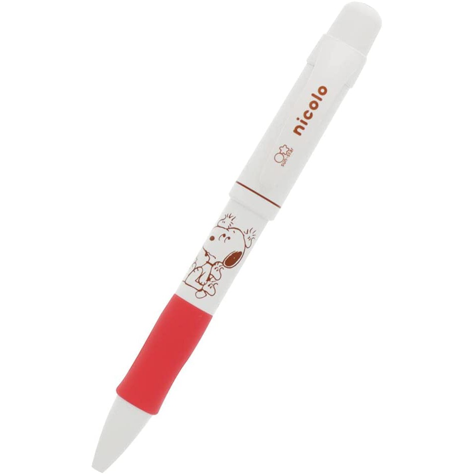 Jual Sun-Star Nicolo Peanuts Snoopy Red 0.3mm + 0.5mm Mechanical Pencil ...