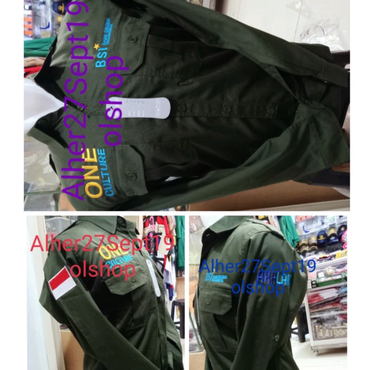 Jual kemeja BSI baju BSI seragam BSI Pdh BSI kemeja kerja BSI baju ...