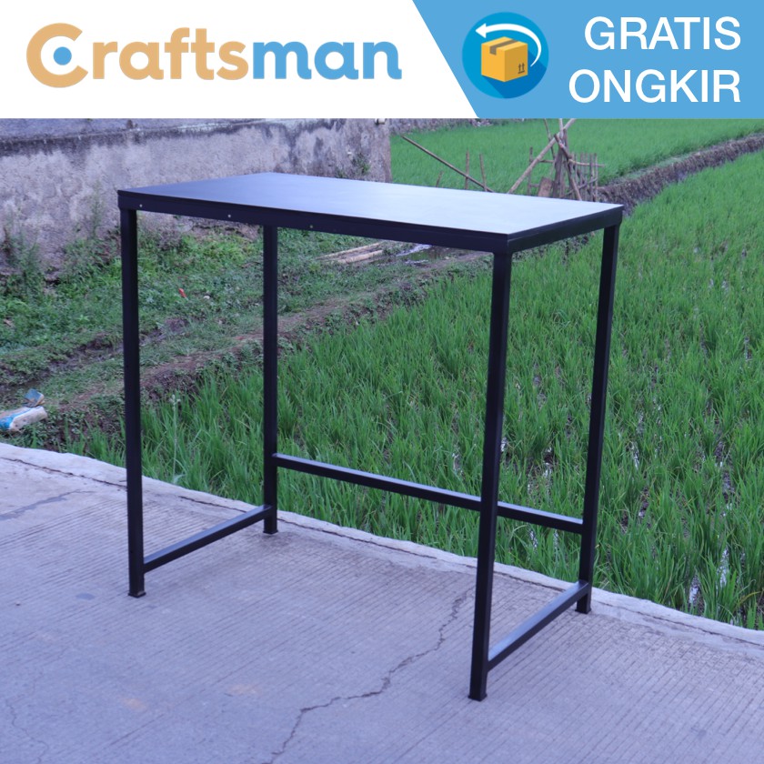 Jual Meja Display / Bar Minimalis 1 Shelf | MD04 | Shopee Indonesia