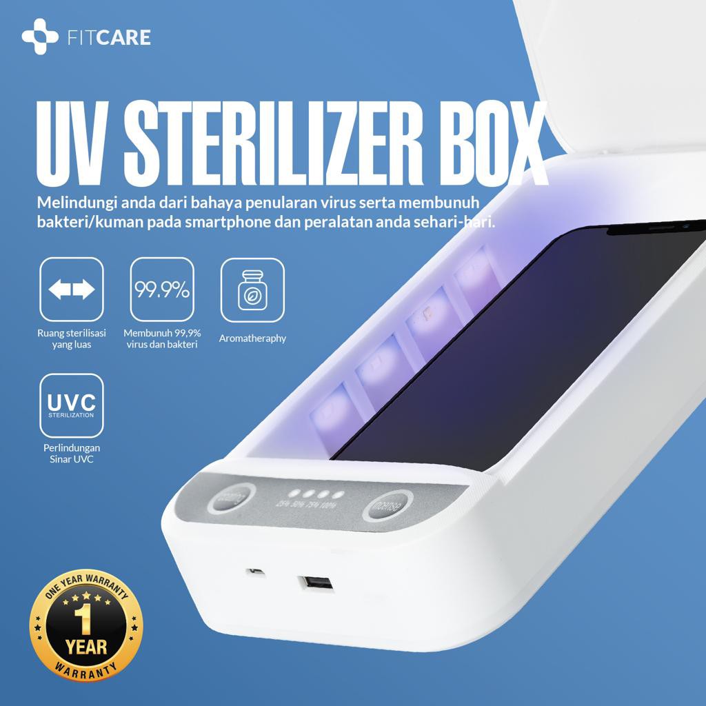 Jual Fitcare UV Sterilizer Box 01 / Kotak UV Sterilisasi | Shopee Indonesia