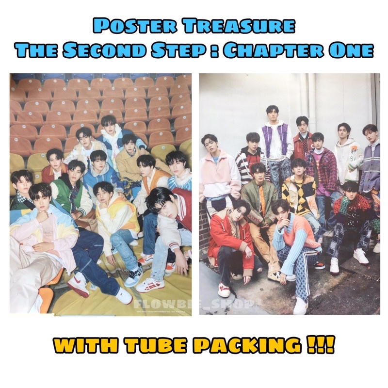 Jual Poster Treasure Official The Second Step : Chapter One + WITH TUBE ...
