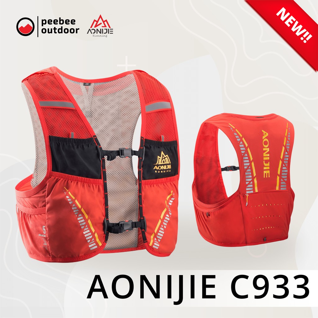 Jual AONIJIE C933 Running Backpack vest Hydration Pack Tas Lari ...