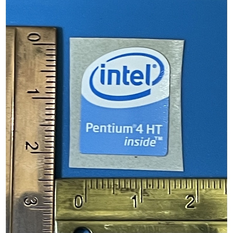 Jual Sticker stiker logo intel Pentium 4 HT ori | Shopee Indonesia