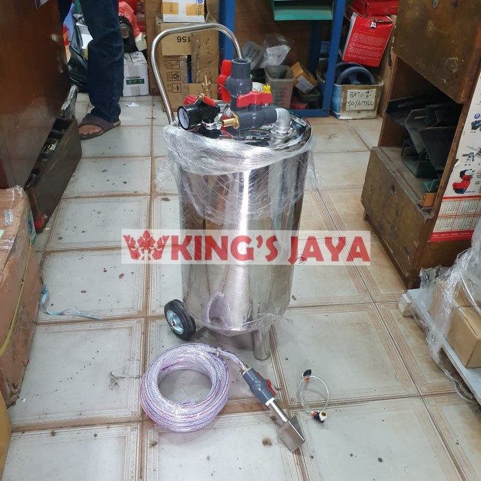Jual Tabung Cuci Salju Stainless 40 liter/ Tabung Snowwash 40 liter ...