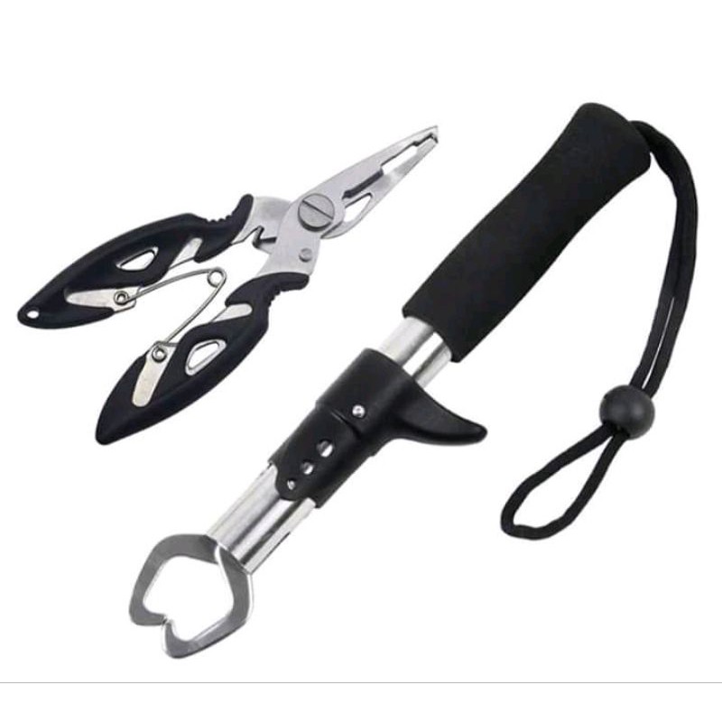 Jual tang PANCING SPLIT RING FISHING PILER, LIP GRIP, PENJEPIT MULUT ...