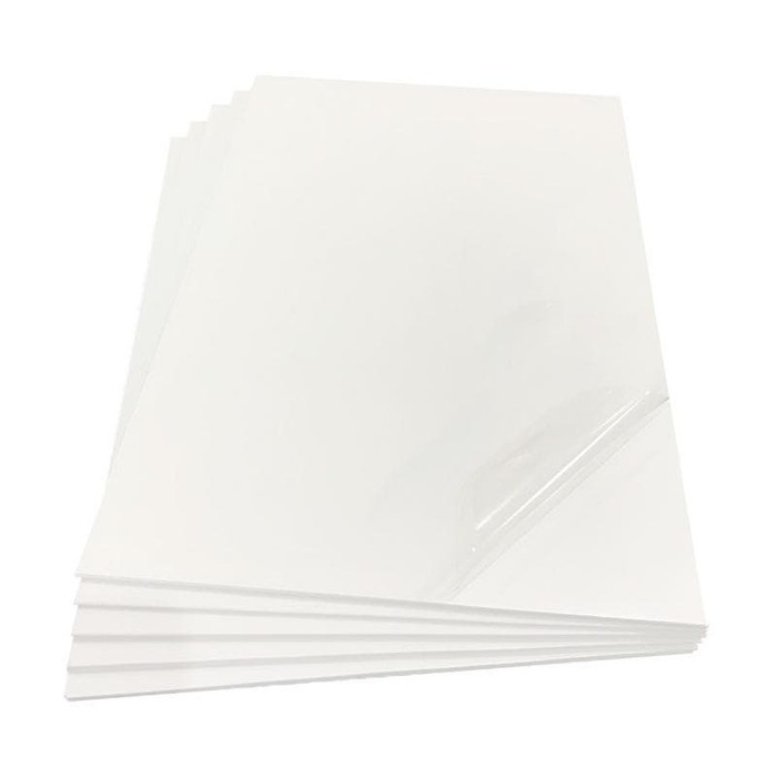 Jual Sticker Vinyl Transparant Stiker Bening Kertas Transparan Glossy ...