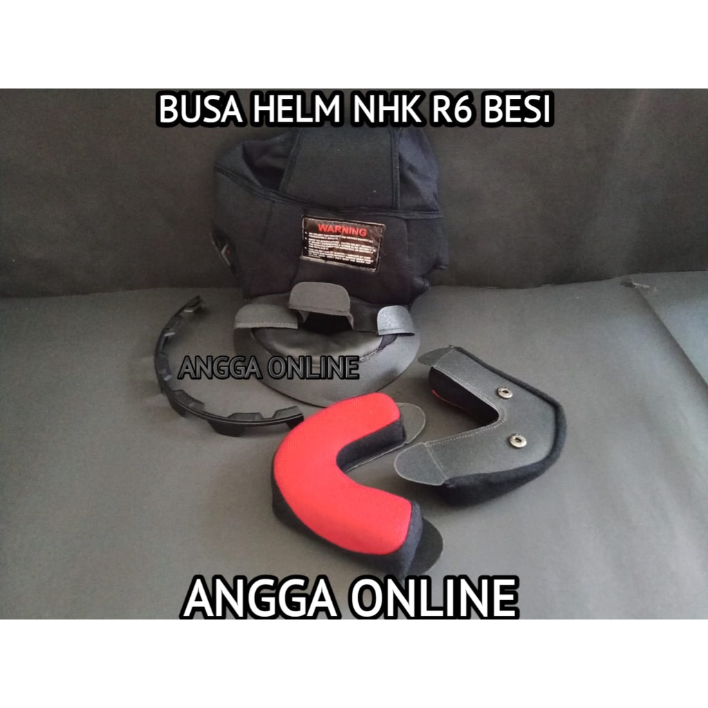 Jual Busa helm custom NHK r6 besi, busa helm custom NHK R 6 kancing ...