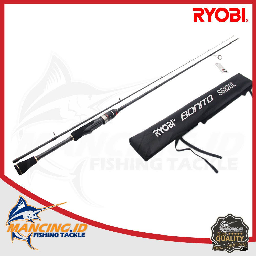 Jual Ryobi Bonito S632UL - S732UL (Fuji) Joran Ultra Light Fishing Rod ...