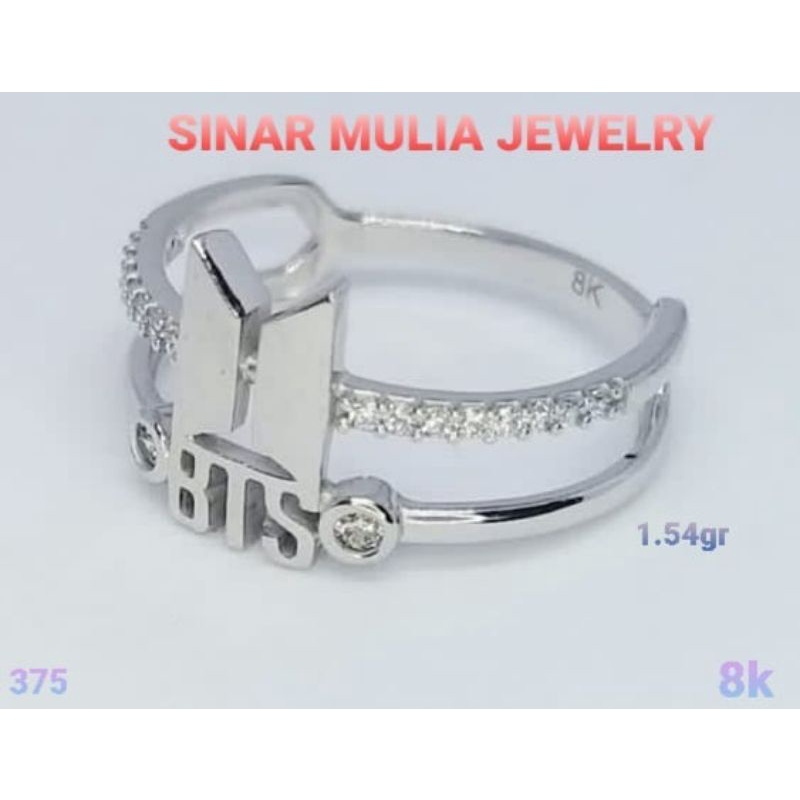 Jual CINCIN MAS PUTIH BTS EDITION EMAS ASLI | Shopee Indonesia