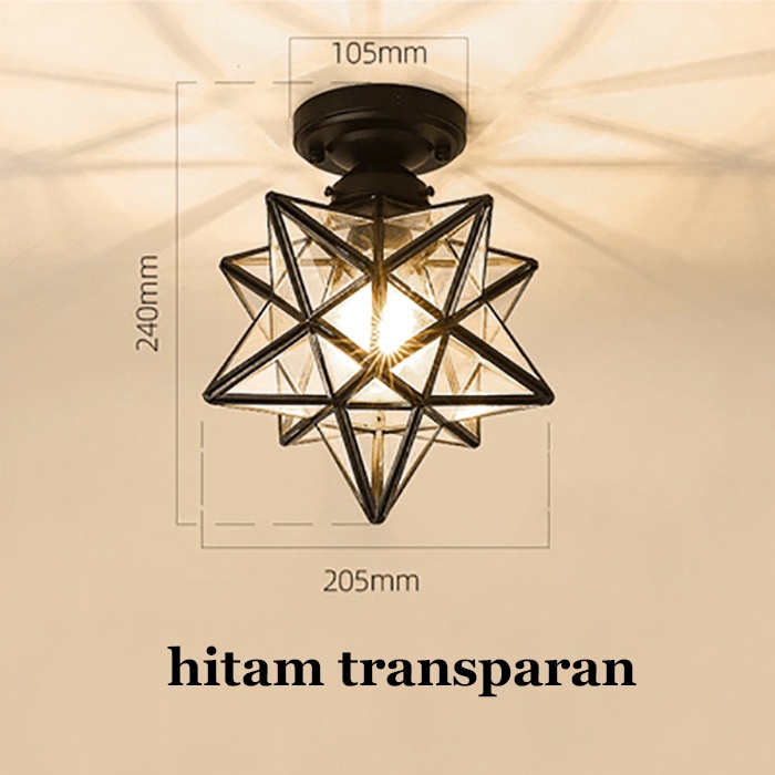 Jual Lampu Gantung Plafon Hias Gantung Kristal Lampu Plafon Minimalis ...