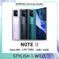 Jual Hp Infinix Note 10 Pro X695C RAM 6GB Internal 64GB Helio G85 6.95 ...