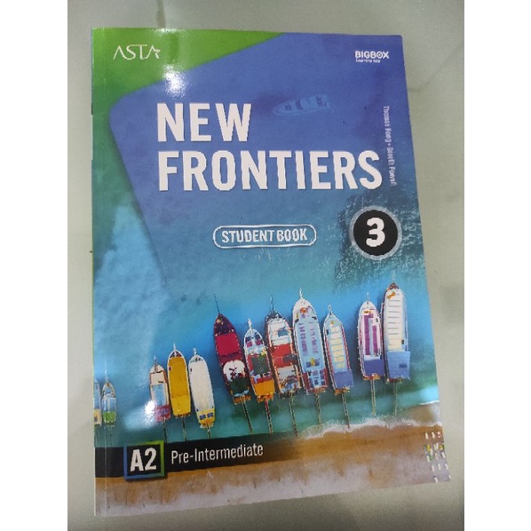 Jual Buku Bahasa Inggris New Frontiers Student Book 3 original Asta | Shopee Indonesia