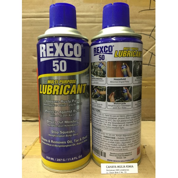 Jual rexco 50 lubricant 350ml/rexco 50 350 ml | Shopee Indonesia
