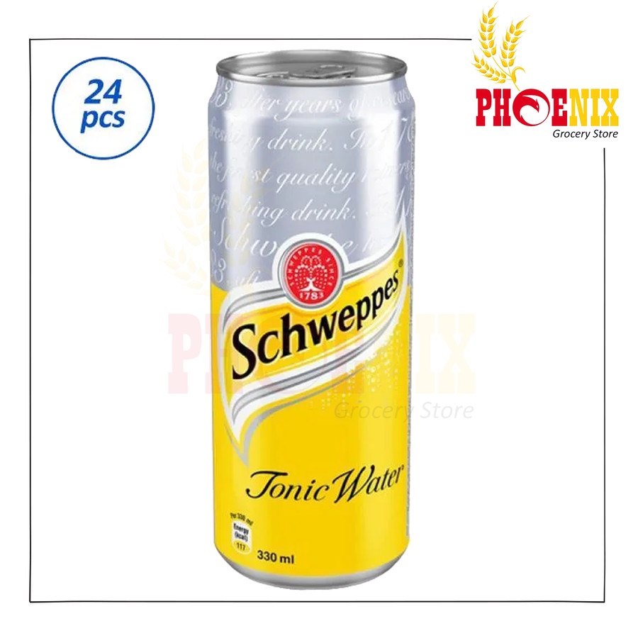 Jual Schweppes tonic water 24 kaleng @ 330 ml | Shopee Indonesia
