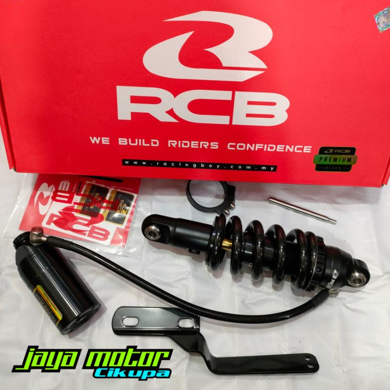 Jual Shock RCB DB2 Line premium Black Gold 260 mm Ninja 150 RR KRR ...