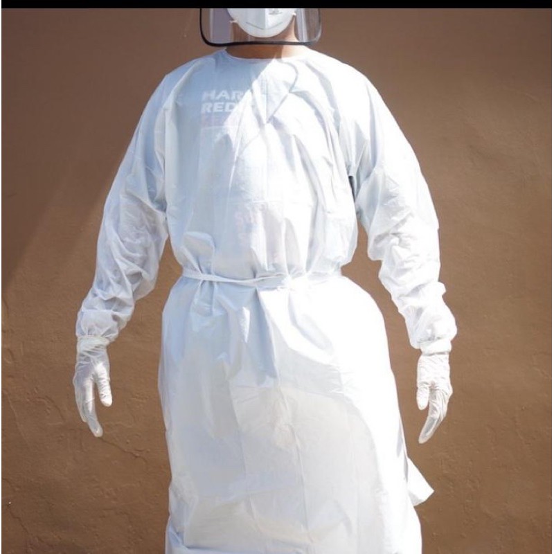 Jual APD Apron lengan panjang Disposible Gown Medis | Shopee Indonesia