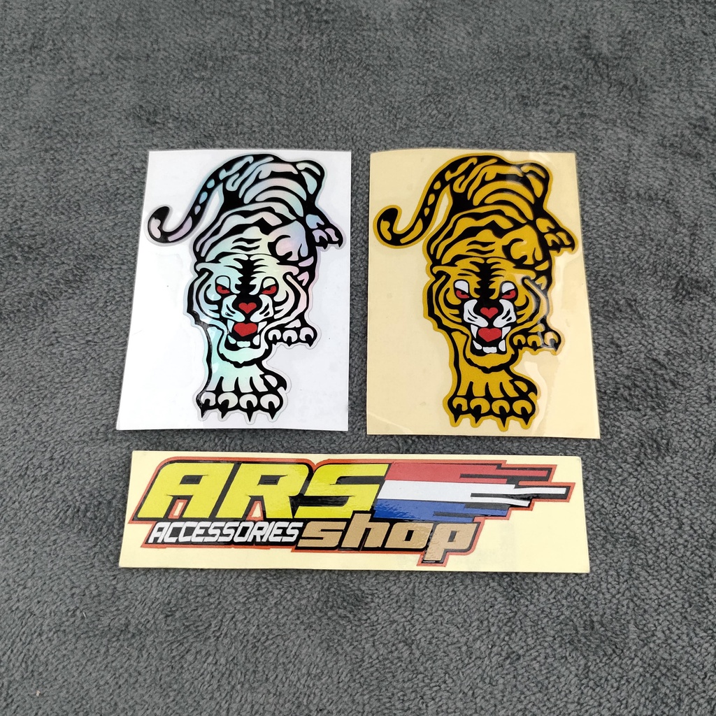 Jual STICKER KEPALA MACAN HARIMAU STICKER MOTOR MOBIL CUTTING Sticker ...