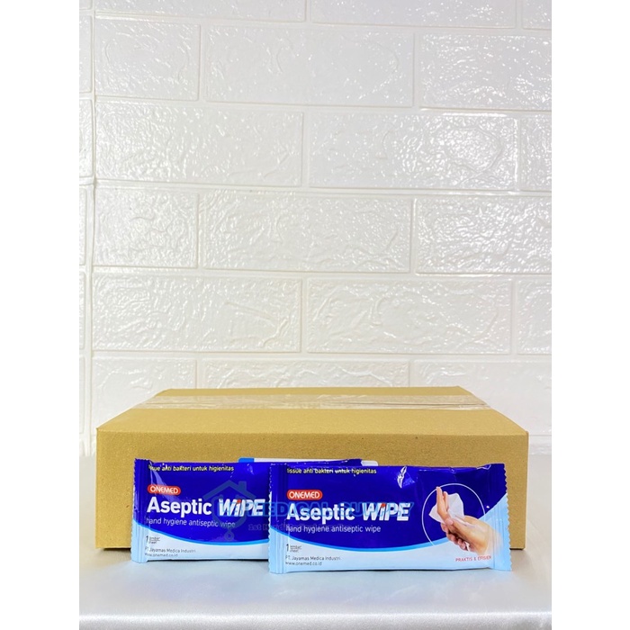 Jual Aseptic Wipe / Tissue Aseptic OneMed | Shopee Indonesia