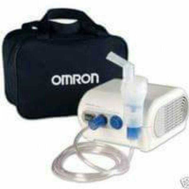 Jual Nebulizer merk Omron type NEC-28 ( original )/ Alat therapy uap ...