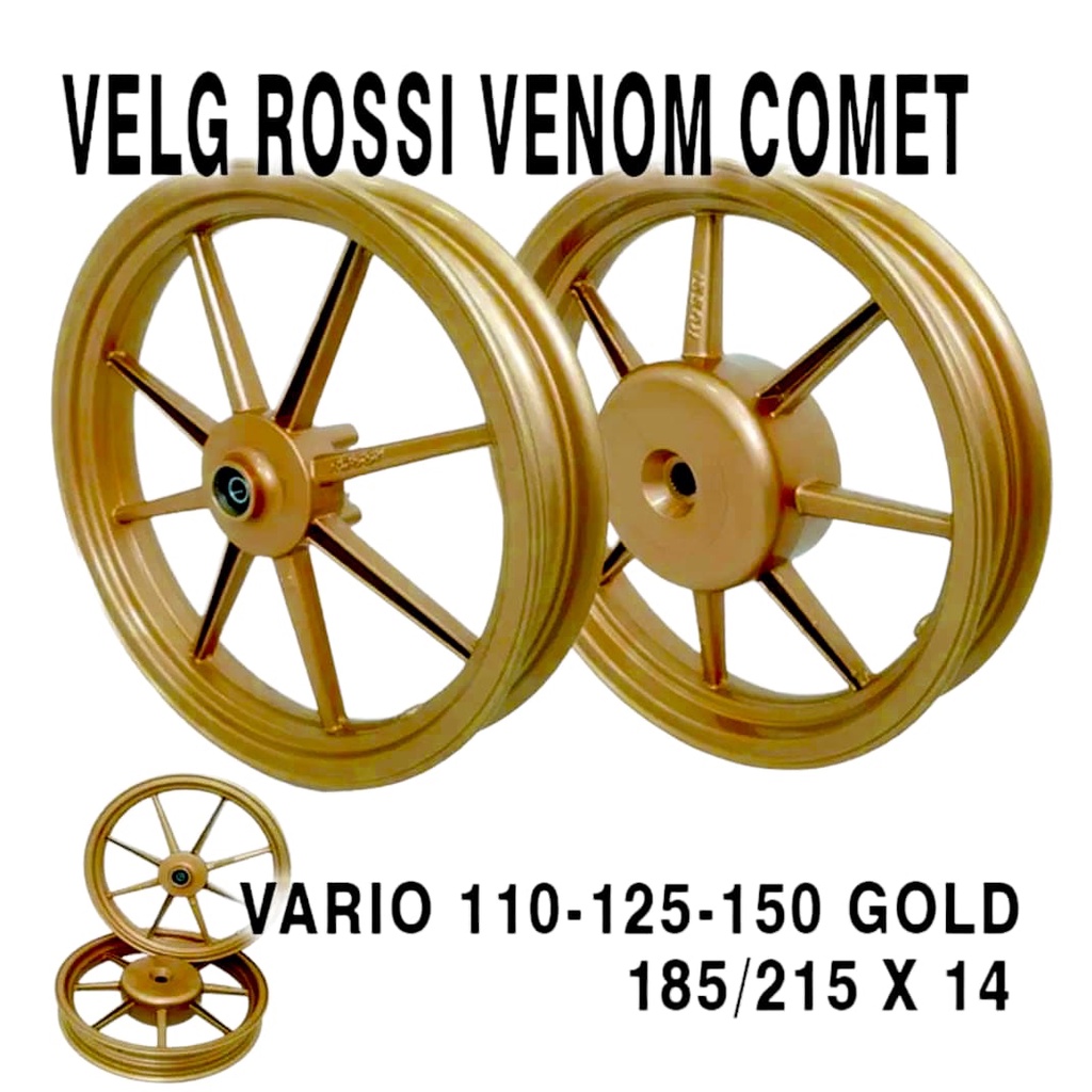 Jual Velg Vrossi palang 8 RCB velg rossi venom comet beat vario 125 ...