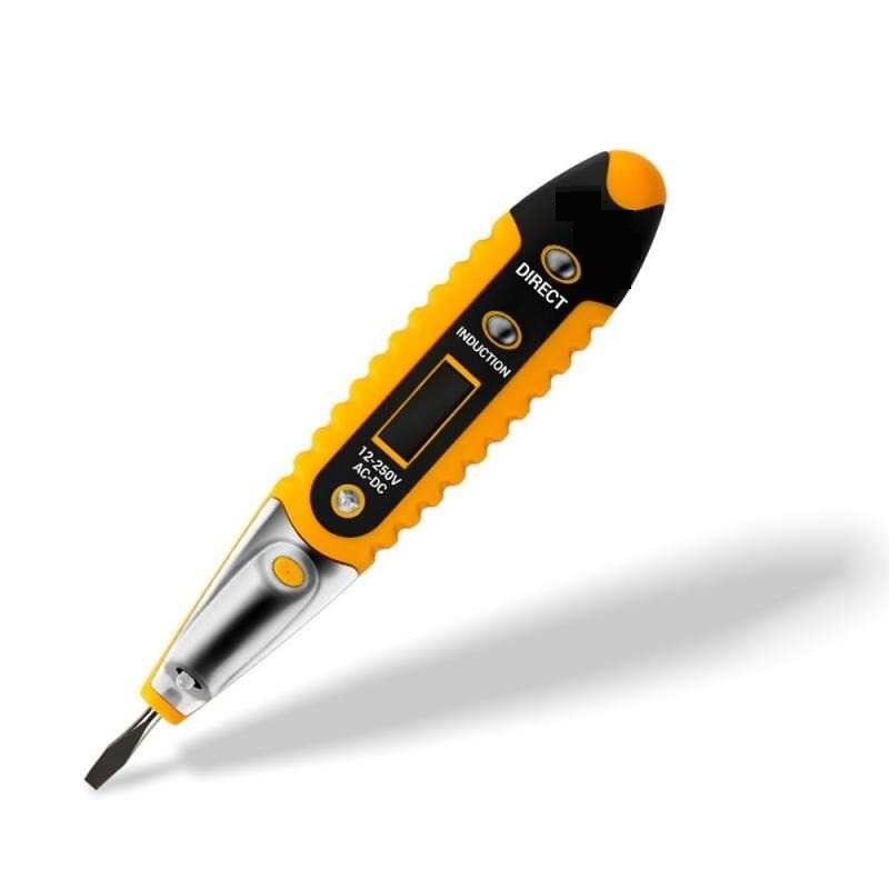 Jual TK-06 Obeng Tespen Test pen AC DC LCD Digital Display Voltage Test ...