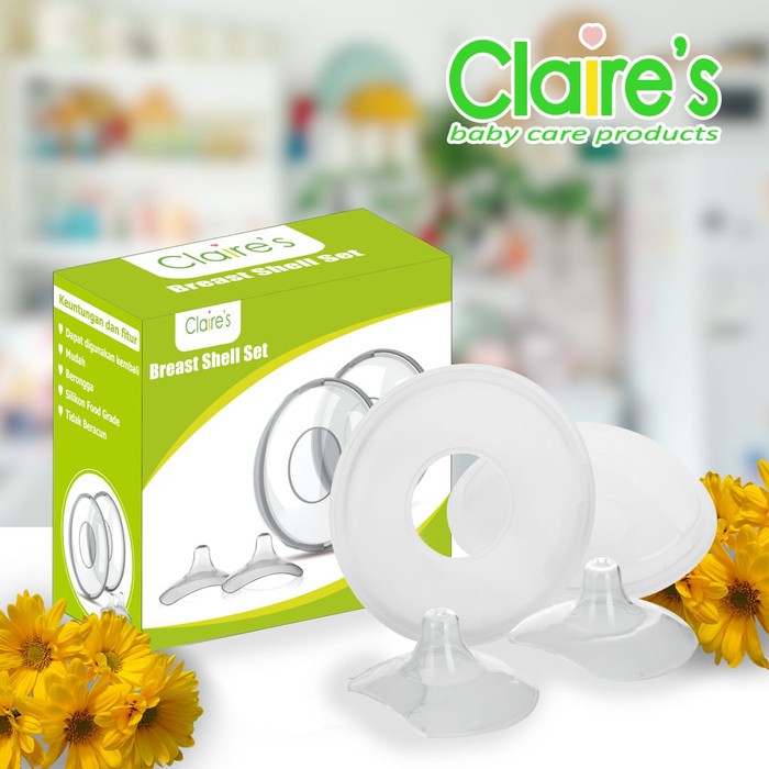 Jual Claires Breast Shell Set and Nipple Shield - Claire's Pelindung ...
