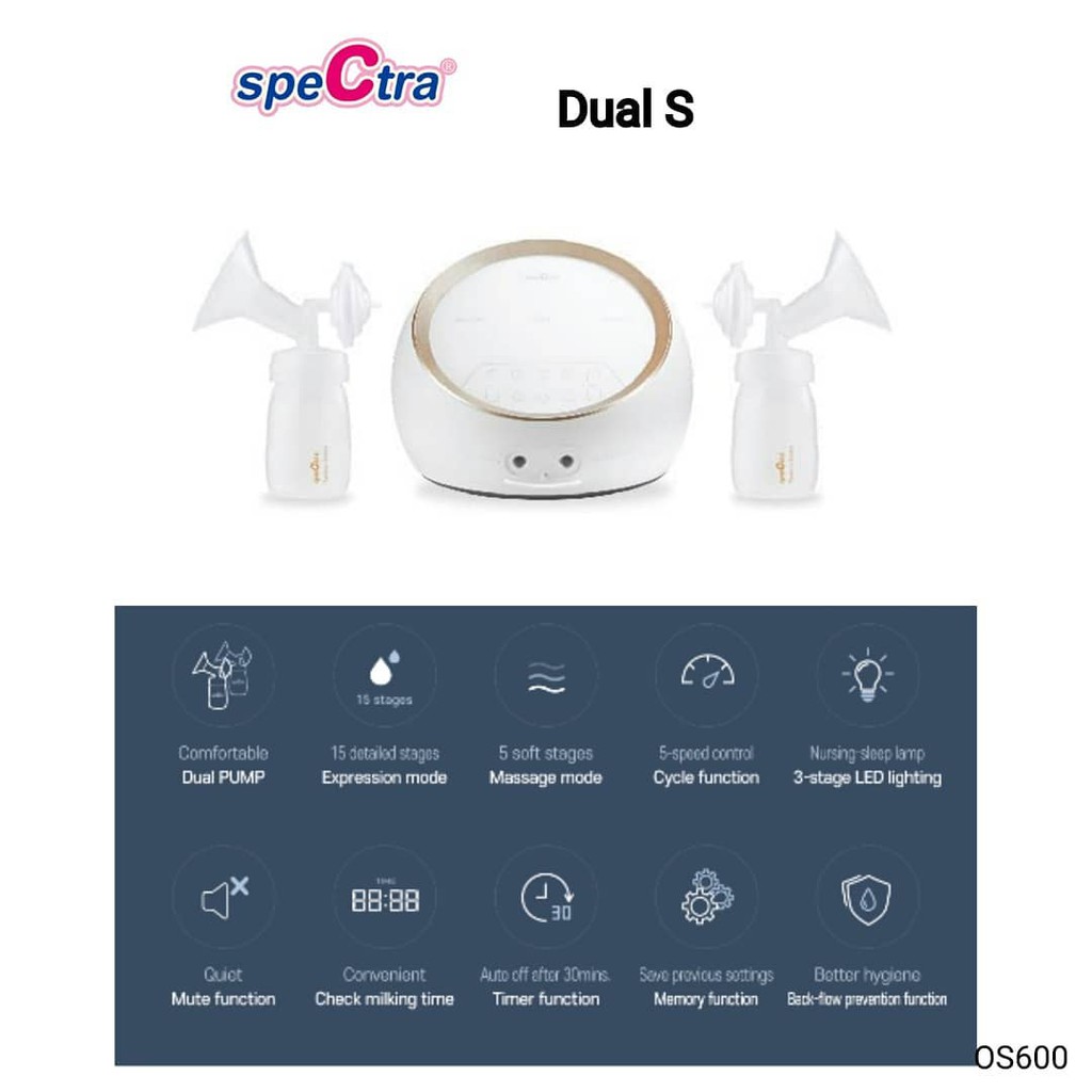 Jual Spectra Dual S Breastpump - pompa asi elektrik Spectra | Shopee ...