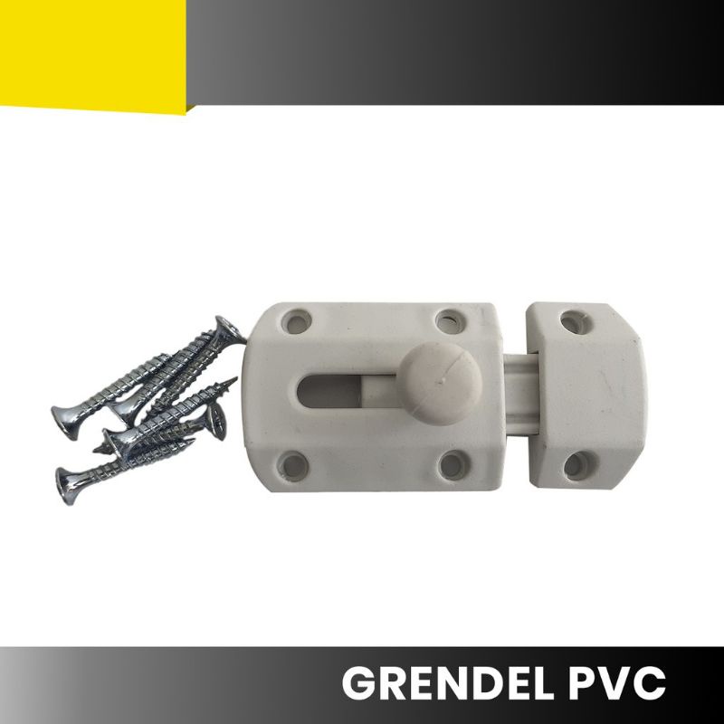 Jual Grendel PVC / Selot / Slot WC Pintu Kamar Mandi Toilet | Shopee ...