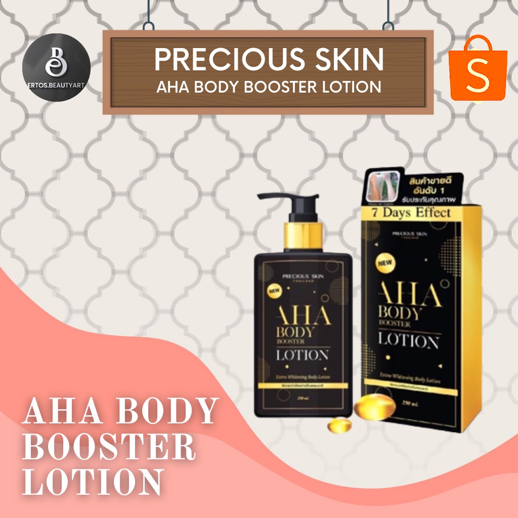 Jual Precious Skin Thailand AHA Mimi Body Booster Extra Whtening Lotion ...