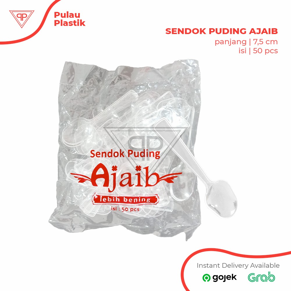 Jual Sendok Puding / Sendok Plastik Es Krim Kecil / Sendok Ice Cream ...