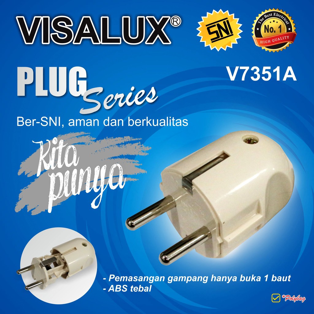 Jual Plug 16A V7351A VISALUX | Shopee Indonesia