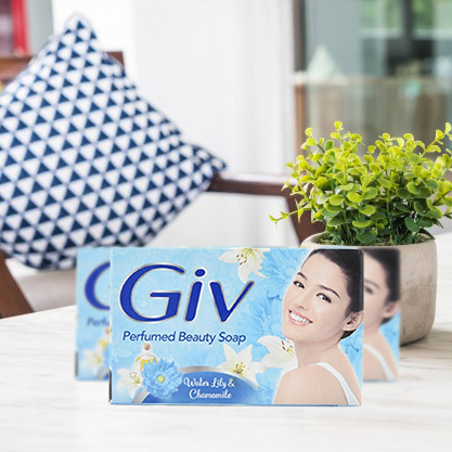 Jual UPE SABUN MANDI LEMBUT SEGAR GIV BAR SOAP BIRU 80/76 GR | Shopee ...