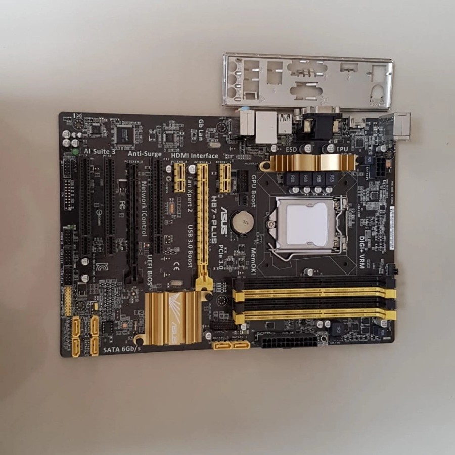 Jual Motherboard ASUS H87 LGA 1150 support B85 H81 H97 Q85 Q87 Z97 . 4-slot RAM . 2-slot VGA ...