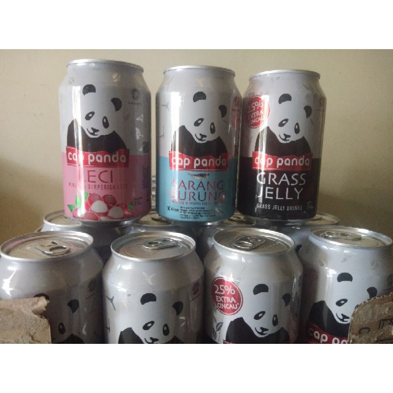 Jual ~ MINUMAN KALENG CAP PANDA ~ 310 ml | Shopee Indonesia