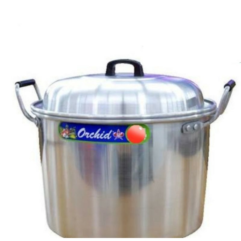 Jual Panci Besar Alumunium Panci Jumbo Tinggi Orchid Tebal pegangan ...