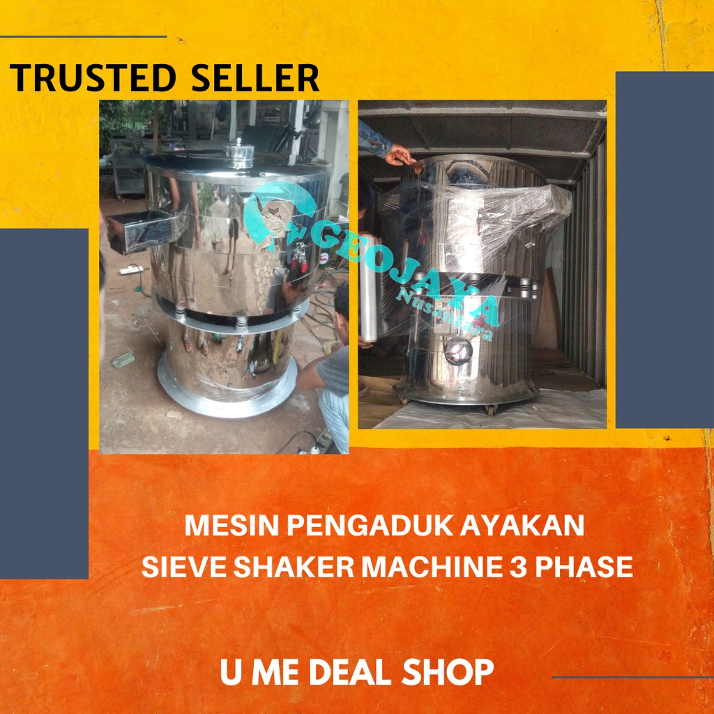 Jual MESIN PENGADUK AYAKAN SIEVE SHAKER MACHINE 3 PHASE | Shopee Indonesia