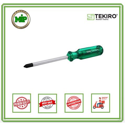 Jual Tekiro Obeng Ketok Tembus Hijau (+)2x100 | Shopee Indonesia