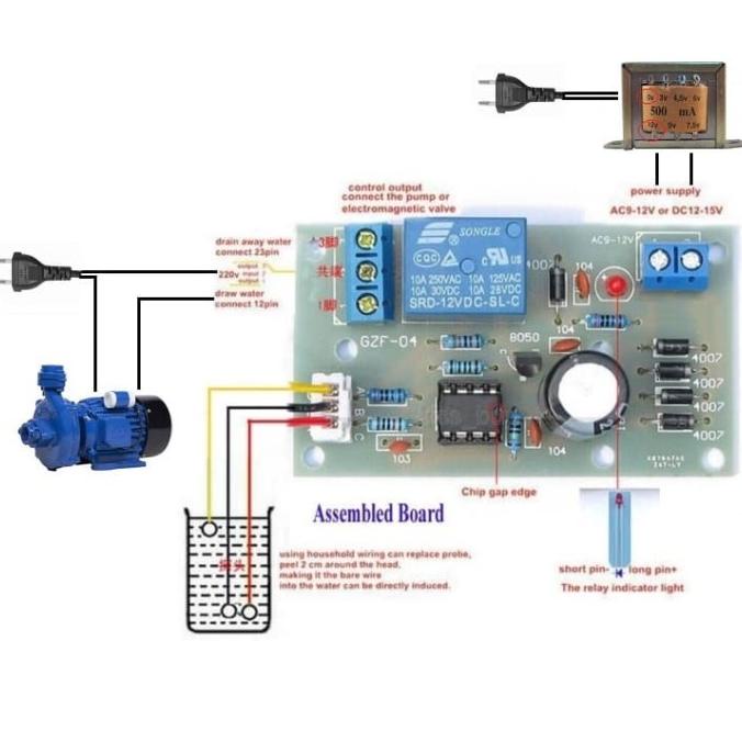 Jual Liquid Level Controller Sensor Module Diy Kits Water Level ...