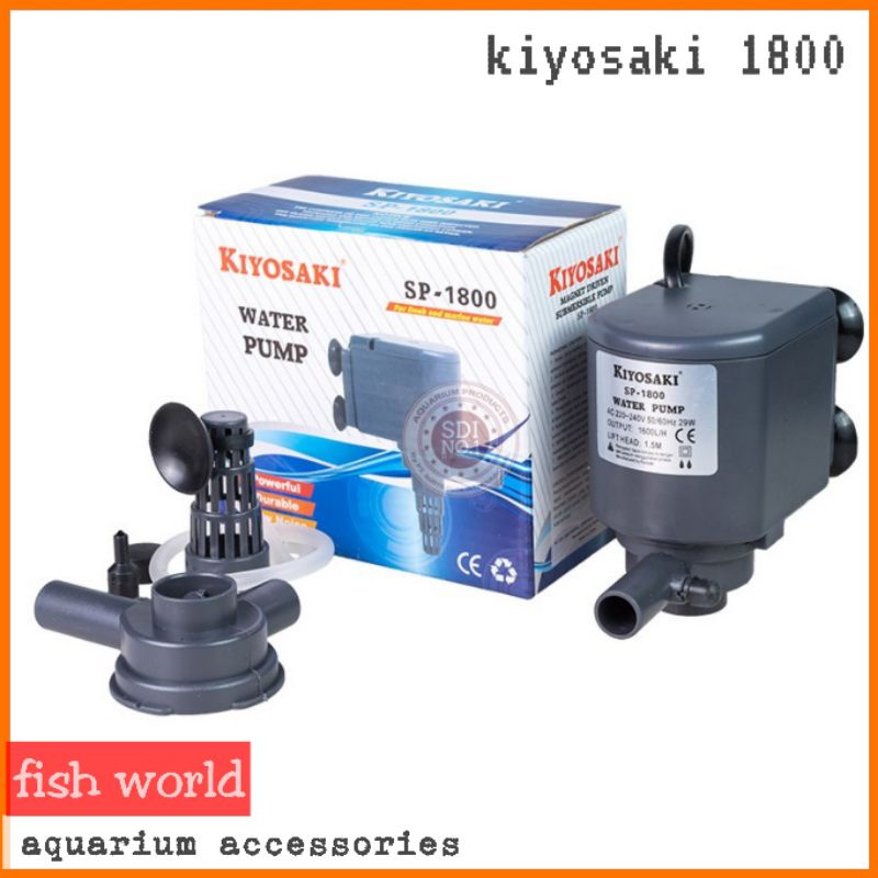 Jual KIYOSAKI SP 1800 SP1800 Power Head Pompa Air Celup Aquarium Kolam ...