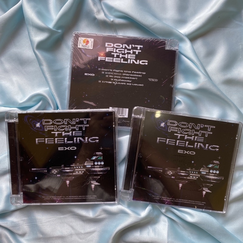 Jual EXO DON'T FIGHT THE FEELING ALBUM JEWEL CASE VER ( UNSEALED ...